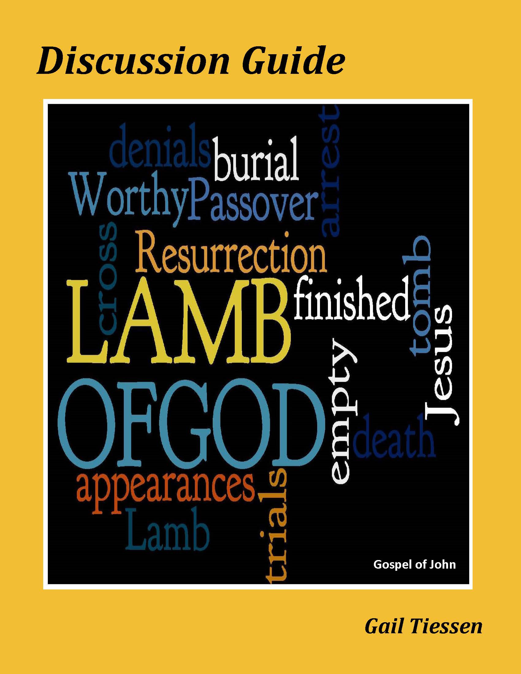 Discussion Guide: The Lamb of God | JoyTwoPublications