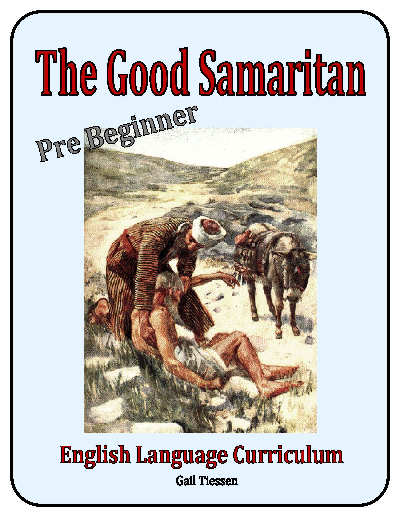The Good Samaritan Pre Beginner | JoyTwoPublications